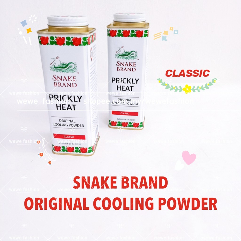 READY STOCKS!!!SNAKE BRAND PRICKLY HEAT COOLING POWDER 140g/280g/420g SNAKE POWDER ORIGINAL ...