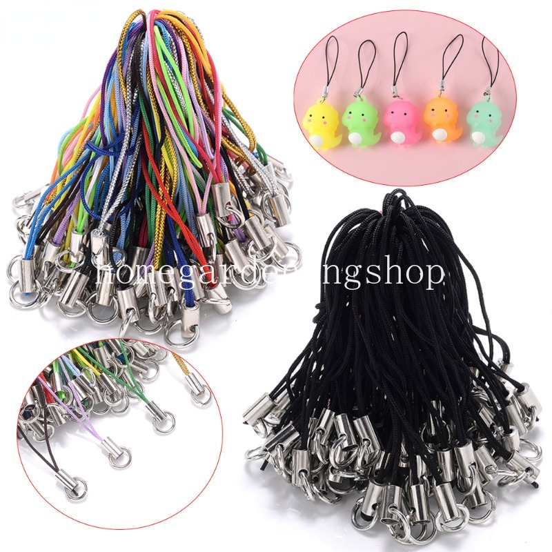 20pcs/set Colorful Lanyard Lariat Strap Cord Lobster Clasp Rope ...