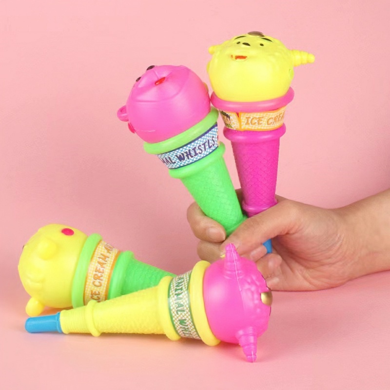 Funny ice cream cone shaped animal trumpet toy for children-LPERM ...