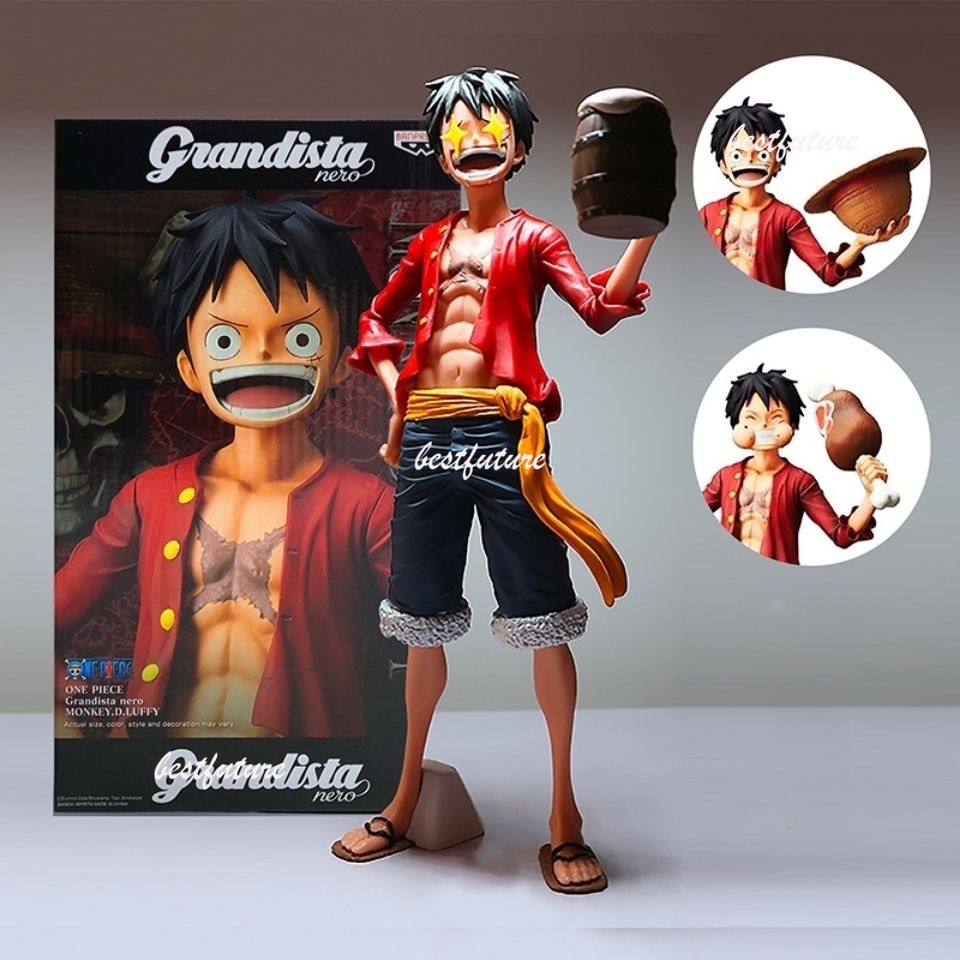 One Piece Monkey D Luffy Action Figure Articulado Model Doll Toys ...