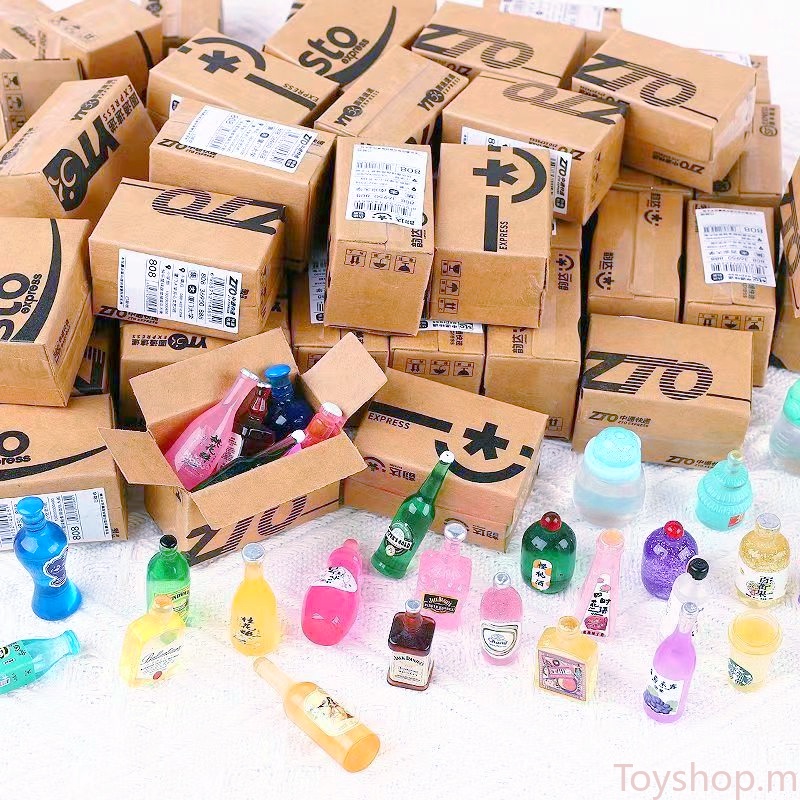 【New】DIY Miniature ToysPlay Blind Bag Box Mixed Mini Supermarket Blind ...