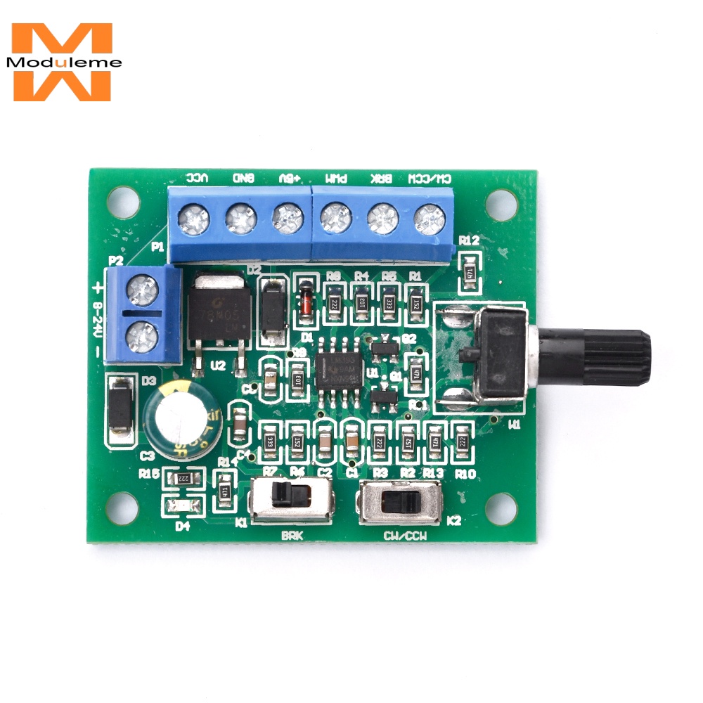 8-24V DC Motor Speed Controller PWM Variable Speed Regulator Governor ...