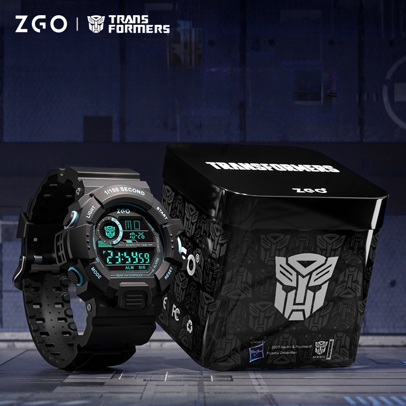 Transformers ZGO-7531 Children Digital Watch Megatron Super Cool Kids ...