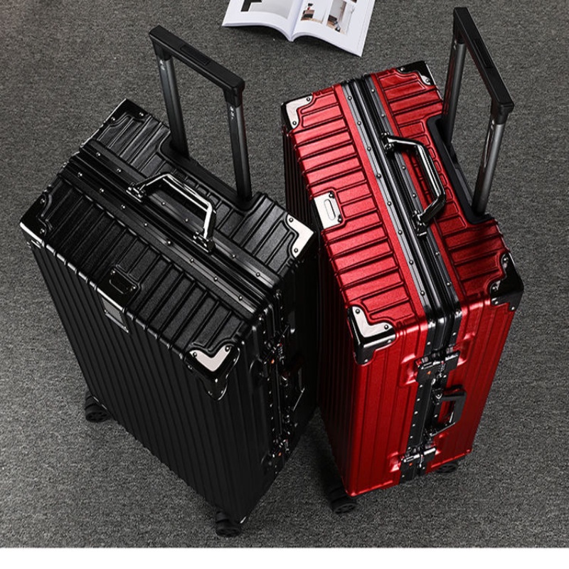 🔥Ready Stock🔥Large Capacity Luggage Aluminum Frame Suitcase Business ...