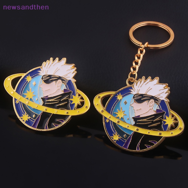 newsandthen Anime Jujutsu Kaisen Keychain Gojo Satoru Fushiguro Megumi ...