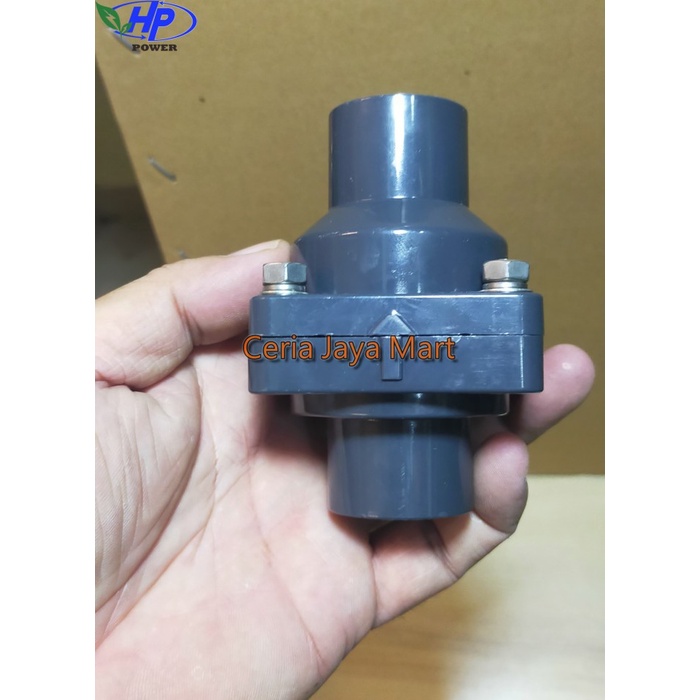 Tabok PVC Valve 3/4 Inch Socket/Flap Swing Check Valve PVC | Shopee Malaysia