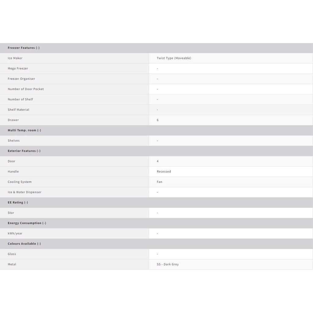 SHARP 4 Door J-Tech Inverter Technology 700L Avance Refrigerator ...