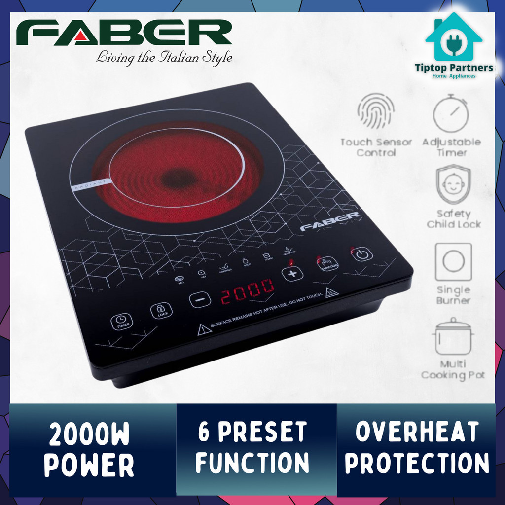 Faber Electric Ceramic Cooker - FCC Xera MF30 | Shopee Malaysia