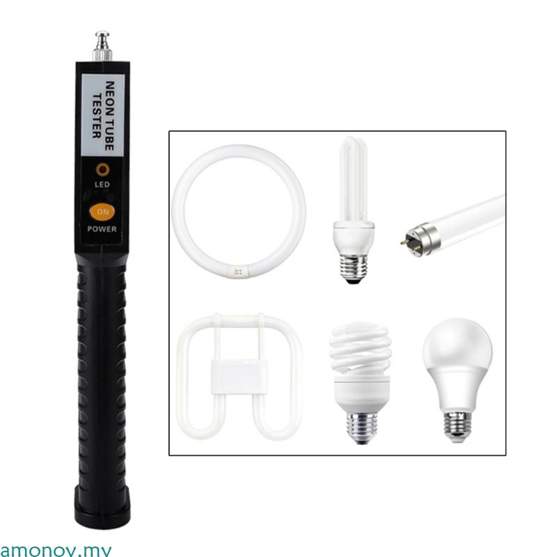 amonoy Portable Fluorescent LED Detector Neon Tube Tester Multi-purpose ...