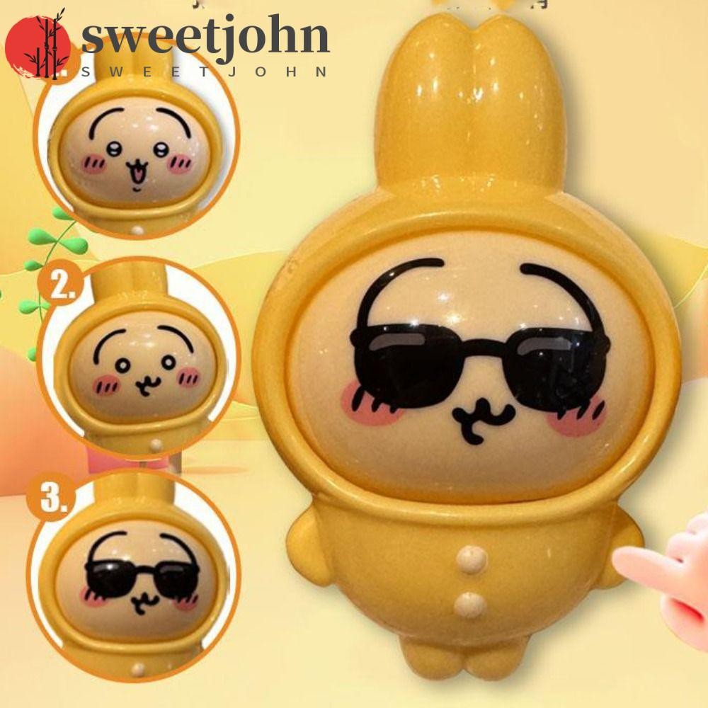 SWEETJOHN Chiikawa Face Changing Doll, DIY Crafts With Keychain ...