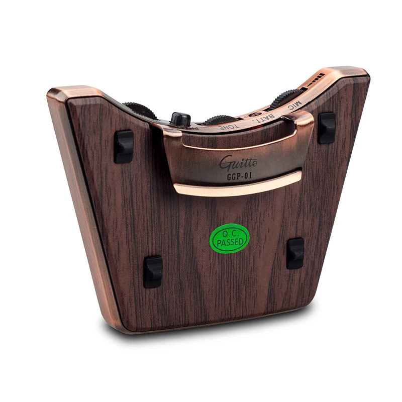 JOYO Guitto Series GGP-01 Acoustic Guitar Pickup Dual Pickup Modes EQ Adjustment Function ...