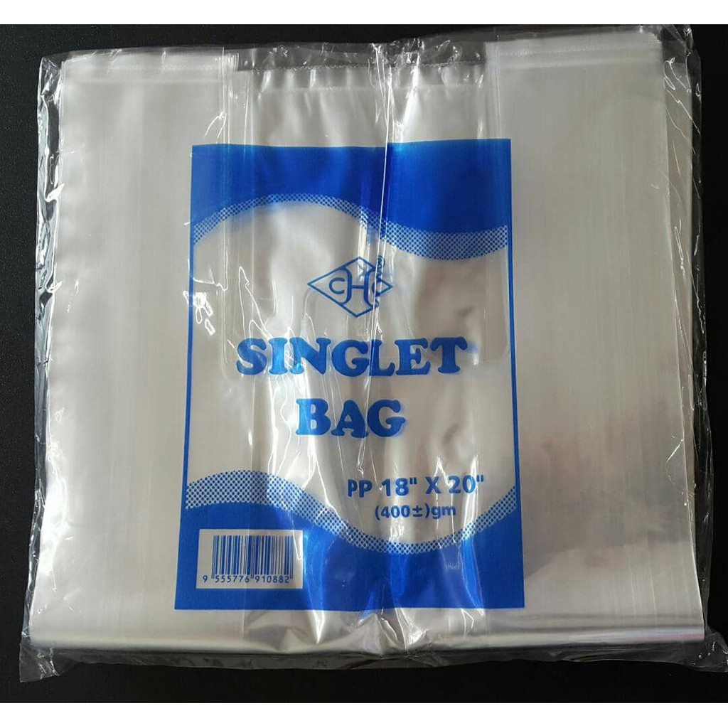 PLASTIC BAG TRANSPARENT (PLASTIK SIAM) 18 x 20 CLEAR , JERNIH , LUT ...