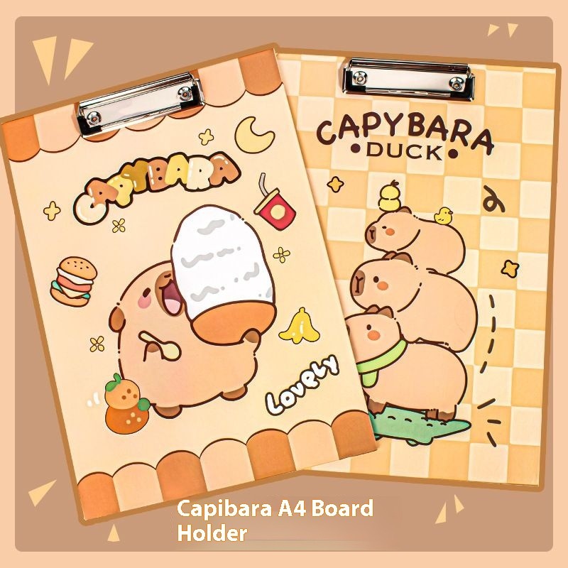 CAPYBARA Capybara A4 board folder students special thickening folder ...