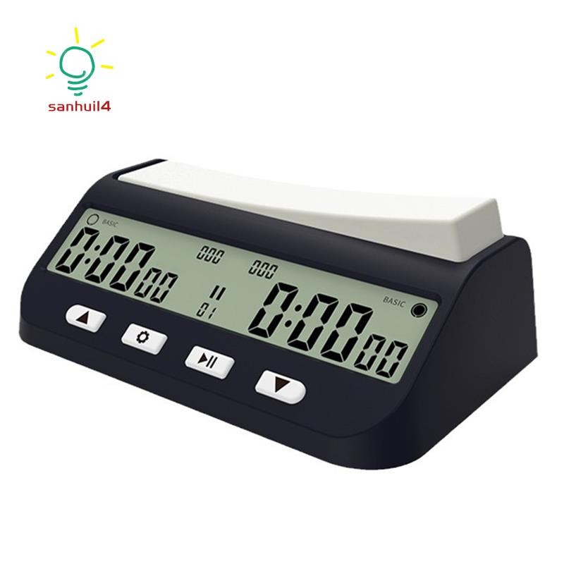 Chess Timer Professional Chess Clock Multifunctional Digital Watch Accurate Count Up Count Down ...