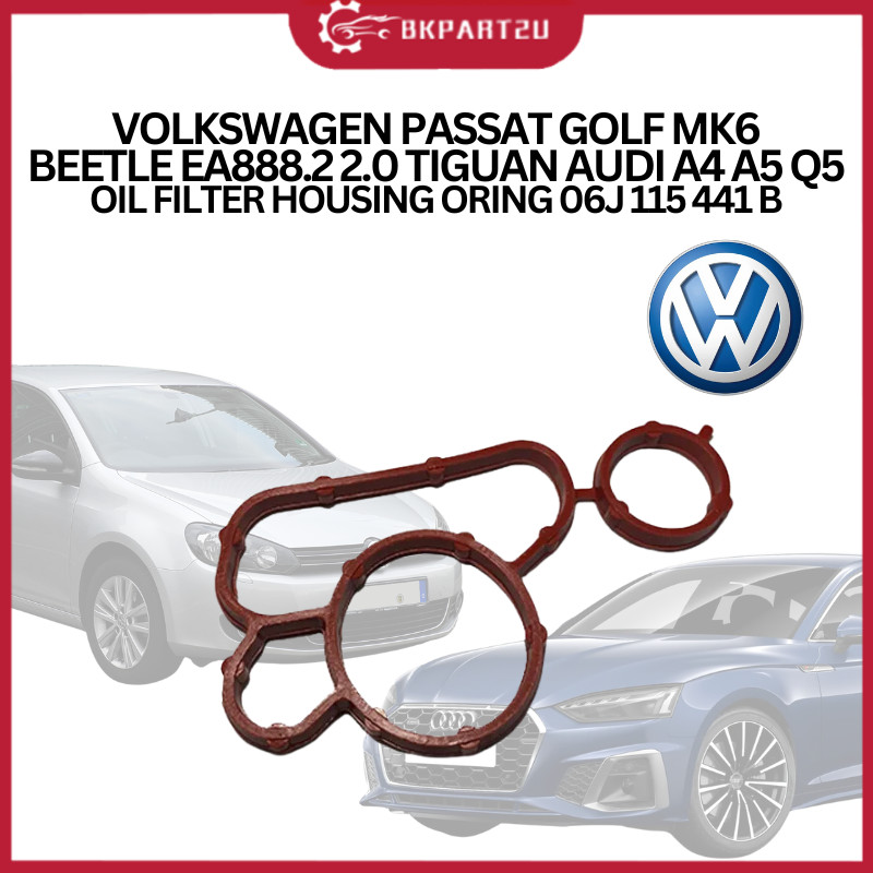 VOLKSWAGEN PASSAT GOLF MK6 BEETLE EA888.2 2.0 TIGUAN AUDI A4 A5 Q5 OIL ...