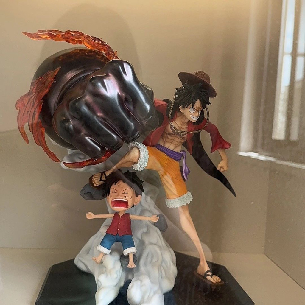 25cm One Piece Third Gear Onishima Luffy Big Fist 26cm Figure Model ...