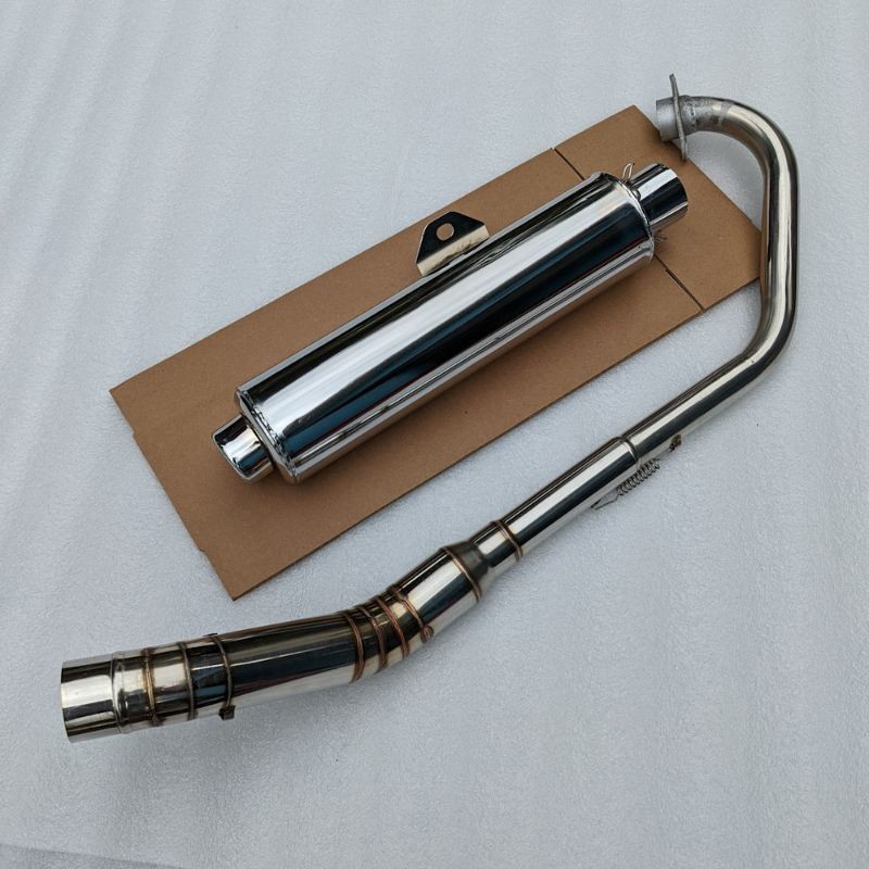 Standard canister open pipe (CKD) 51mm for Tmx 125 155 Rusi tc 125 155 ...