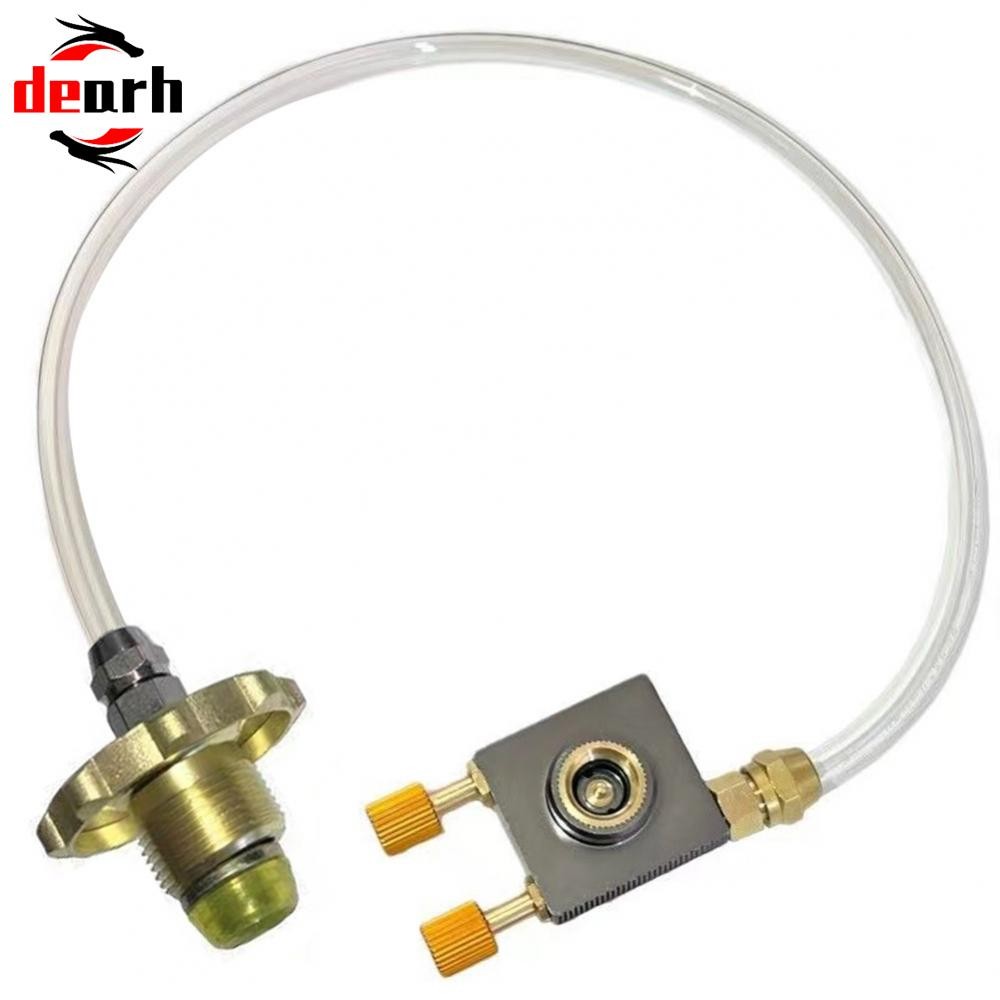 Leak Free Gas Canister Adapter with Pressure Relief Valve Peace of Mind ...