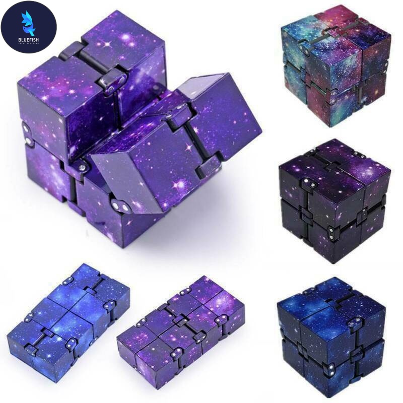 BF Infinity Fidget Cube Stress Relief Fidget Rubik's Cube EDC Toy ...