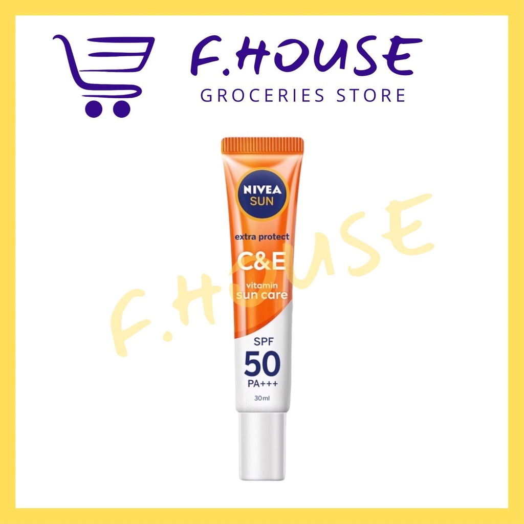 NIVEA Sun Extra Protect C&E Vitamin Sun Care SPF50 PA+++ (30ml ...
