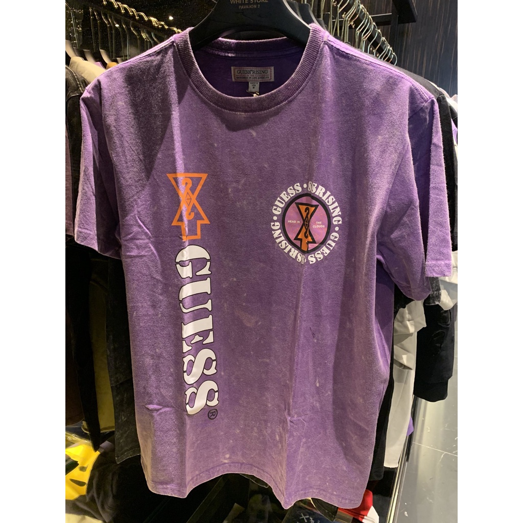 GUESS RISING TEE (PURPLE) | Shopee Malaysia