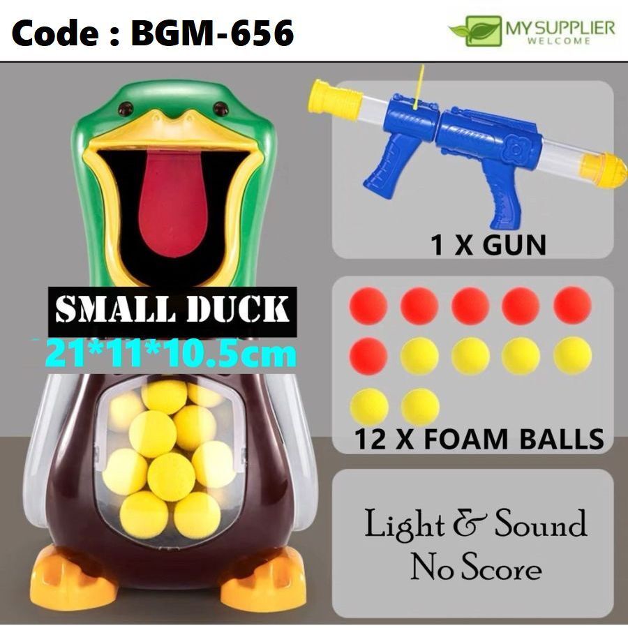 BGM-656 Hit Me Duck Hit Mouth Duck Children Boys Soft Bullet G-u-n ...
