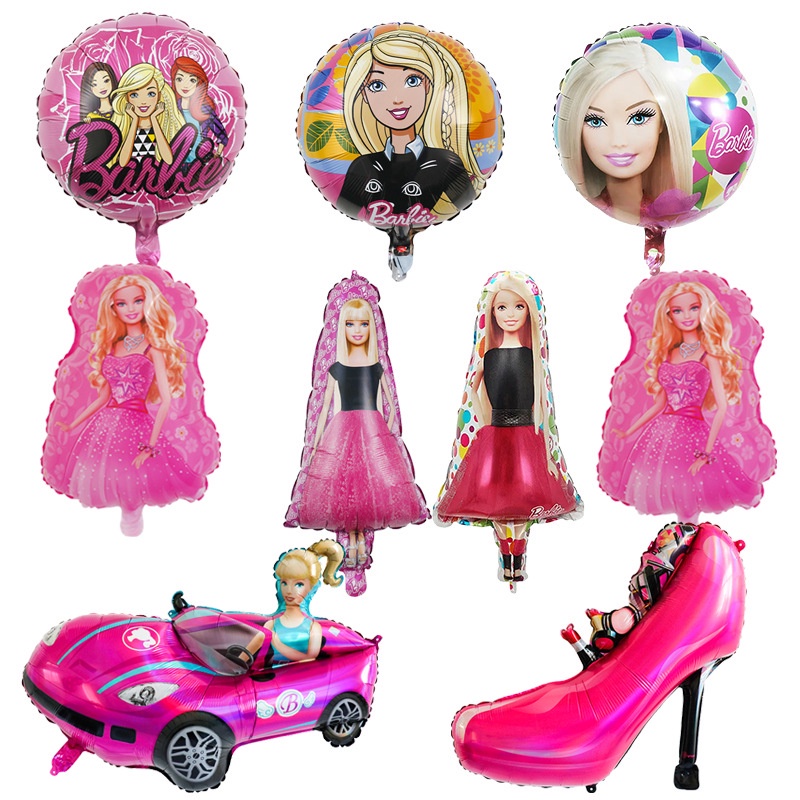 Barbie Themed Party Barbie Princess Balloon Birthday Decoration ...