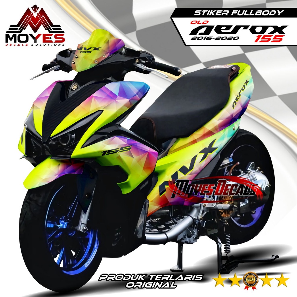 Decal Aerox Fullbody Dekal Aerox Old Fullbody Decal Sticker Aerox 155 ...