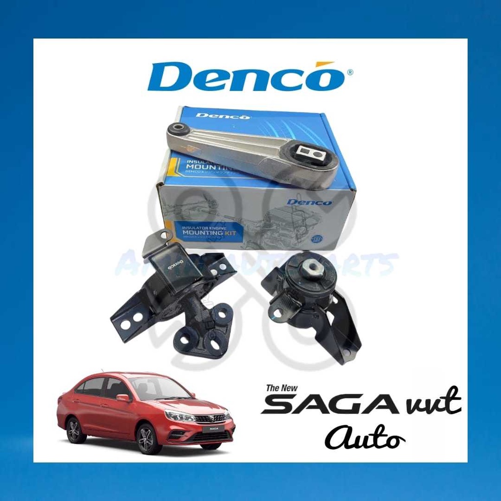 Denco Proton Saga VVT (2016~) [Auto] Engine Mounting Kit Set Original ...