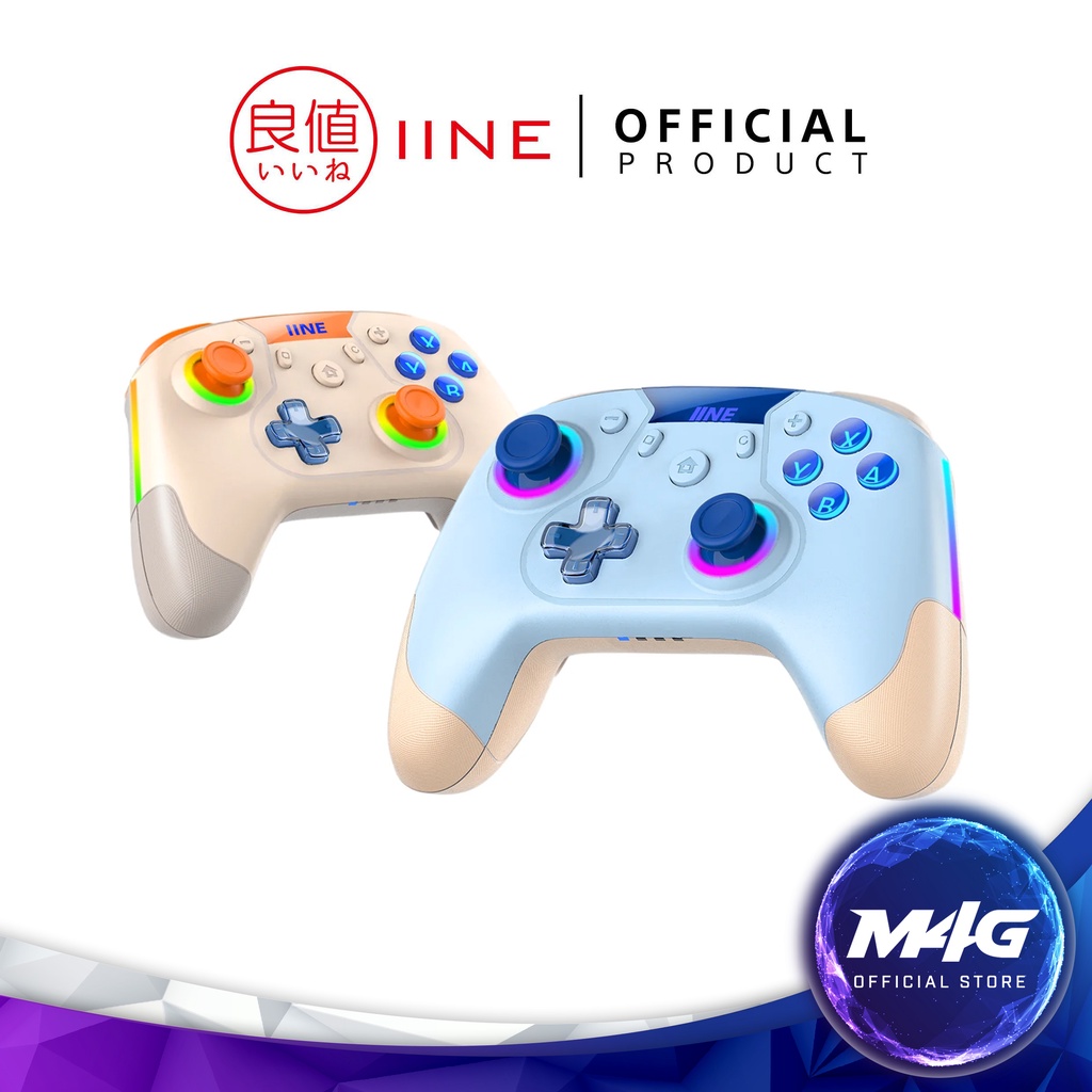 IINE L784 / L785 Aurora Wireless Mechanical Pro Controller Gen-5 for Switch / Steam Deck ...