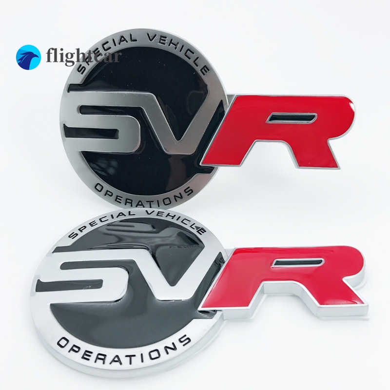 flightcar 1pcs 3D metal SVR emblem grill car stickers Badge car styling ...