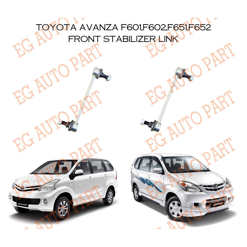 TOYOTA AVANZA F601,F602,F651,F652 1.3L/1.5L FRONT ABSORBER LINK ...