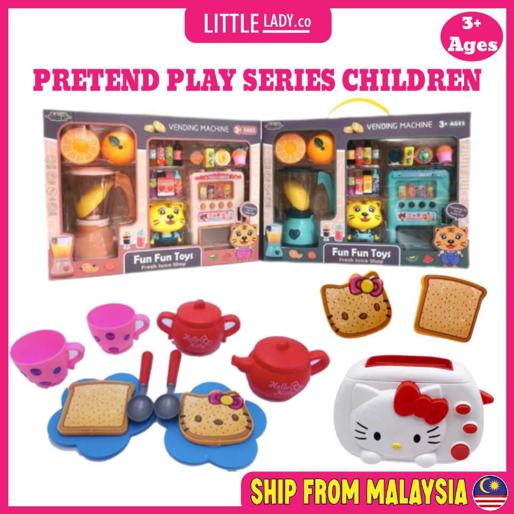 Kitchen Mainan Masak Cooking Toys Set Kitchen Kids Pretend Play Set ...