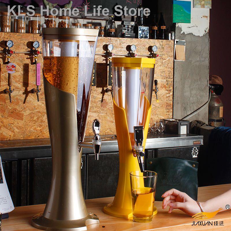 ☃Tower beer dispenser- 2020 new wine cannon KTV bar commercial ...