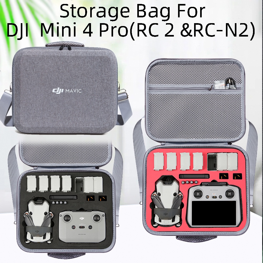 (No Drones )For DJI Mini 4 Pro Storage Bag with Screen Storage Bag ...