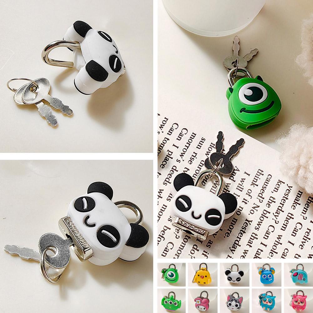 Cartoon Little Padlock Drawer Luggage Metal Lock Gym Wardrobe Lock For ...