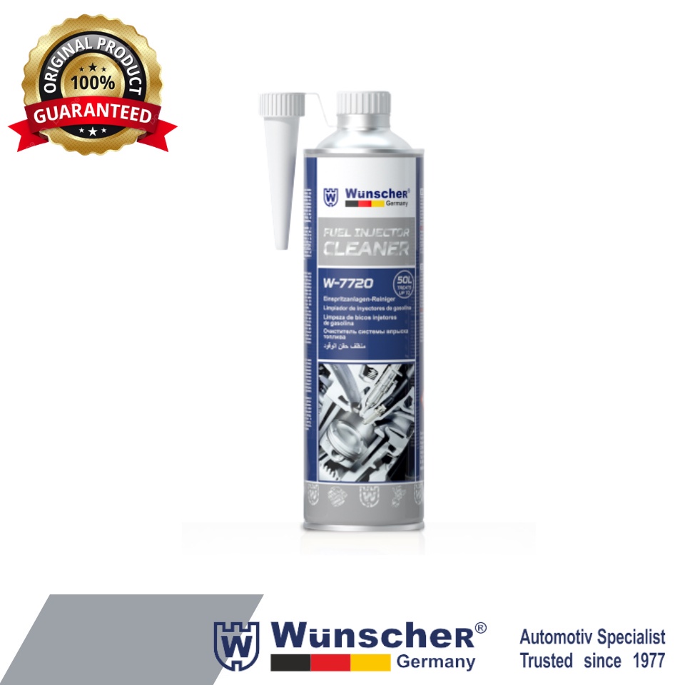 💯Original WUNSCHER W7720 Fuel Injection cleaner 300ML | Shopee Malaysia