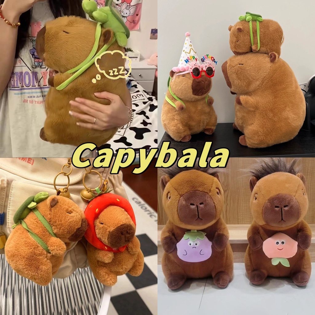 🔥lovely Capybara🔥kapibala Doll Animal Plush Toy Cute Doll Cartoon ...