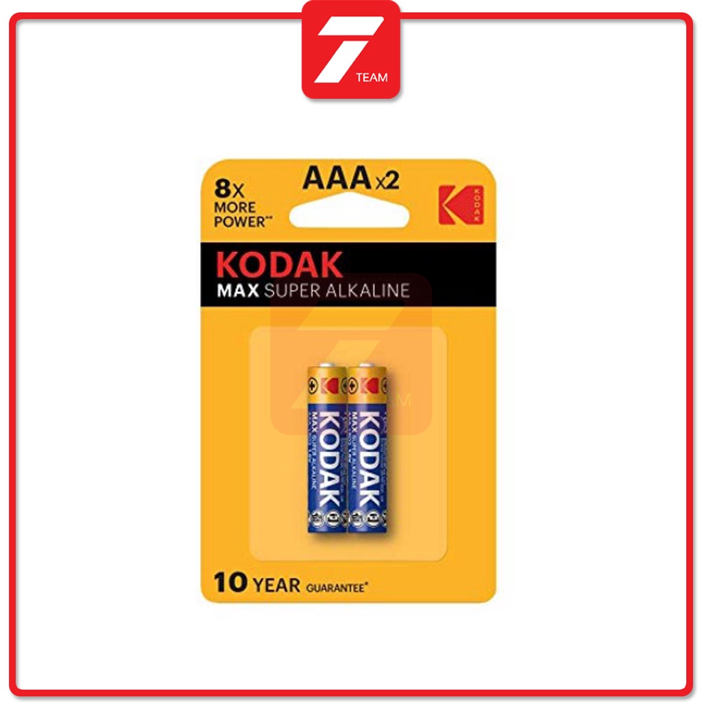 KODAK Max Super Alkaline AA and AAA Batteries | Shopee Malaysia
