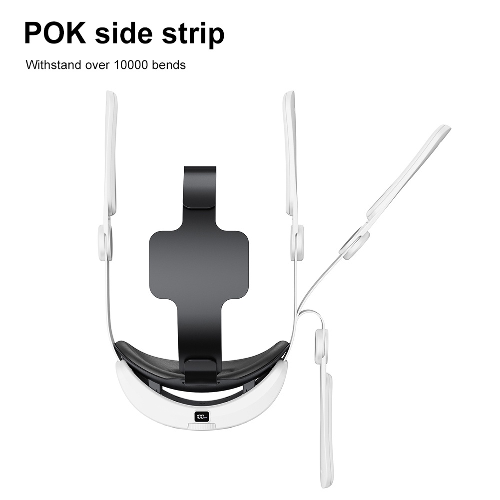 Adjustable VR Replacement Elite Headband 6,000mAh Rechargeable Battery ...