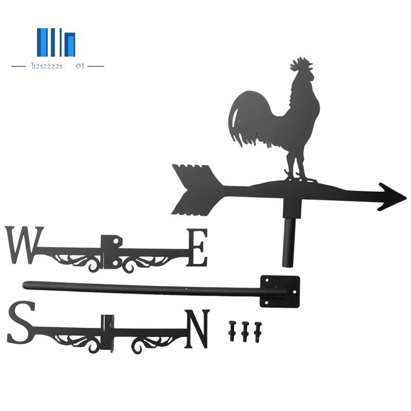 Weathervane with Animal Chickens Garden Stake Weather Vane Wind ...