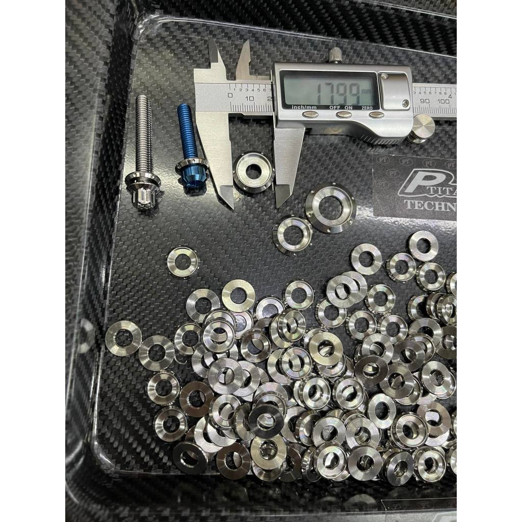 (Titanium Gr5 Temple Feather) Original white billet color Titanium ...