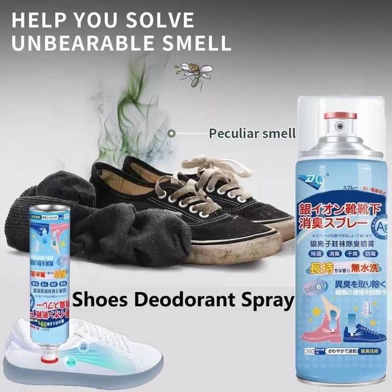 Shoe Deodorant Spray Shoe Spray Sock Spray Anti-smell Antibacterial ...