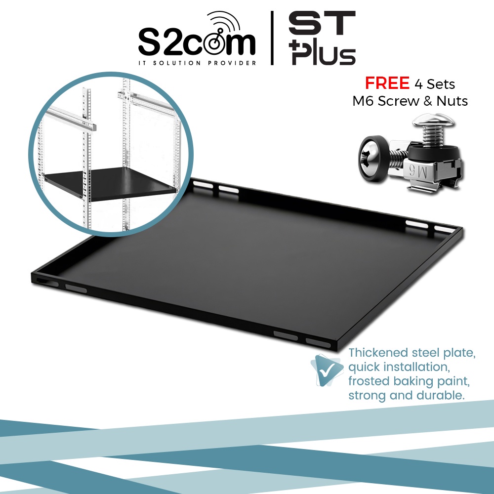 Server Rack Tray For Wallmount / Stand Rack Equipment 4U / 6U / 9U ...