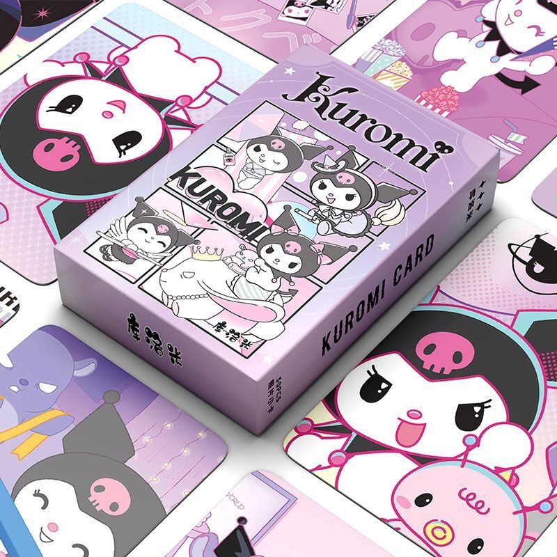 Ready stock 50PCS Kuromi Sanrio Laser Lomo Card Photocard | Shopee Malaysia