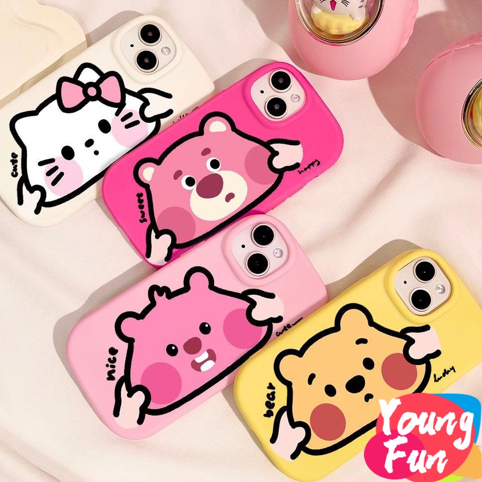 hello kitty cartoon figure loopy Casing samsung A14 A13 A04E A11 A04S ...