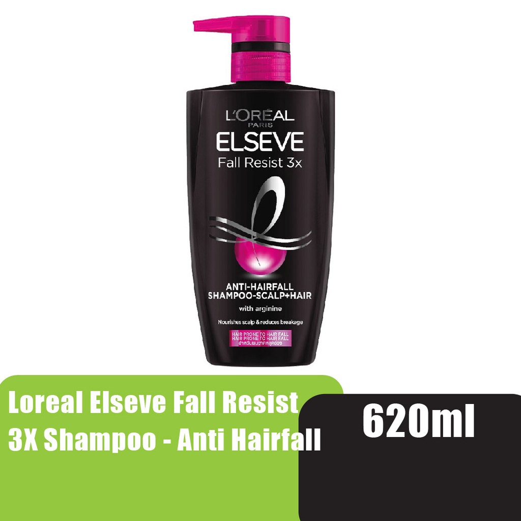 Loreal Elseve Fall Resist 3X Shampoo 620ml - Anti-Hair Fall HTM ...