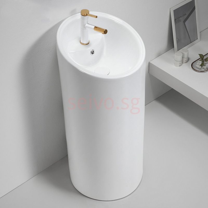 Bathroom Ceramic Freestanding Hand Wash Basin Cheap Price Pedestal ...