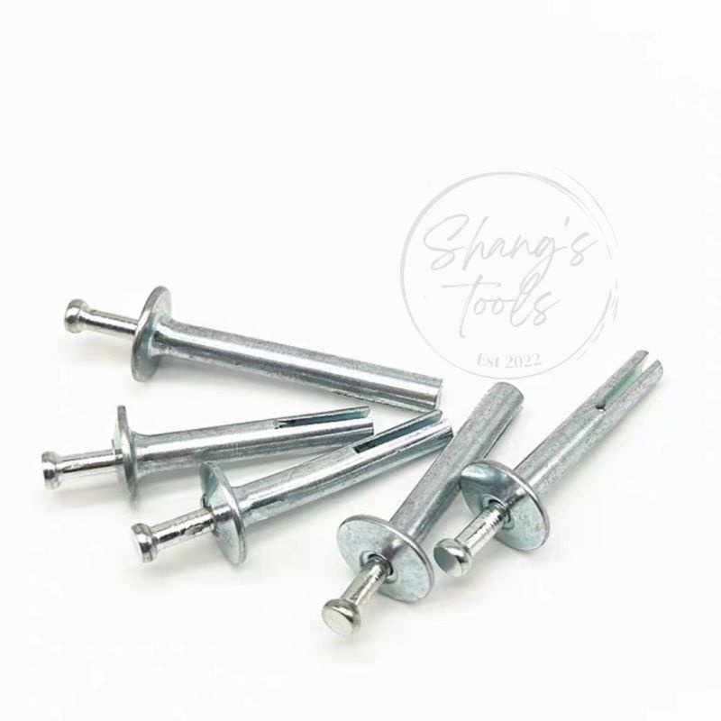 Ainna - Hammer Drive Anchor Metal Wall Plug 6mm x 40mm / Paku Grill ...