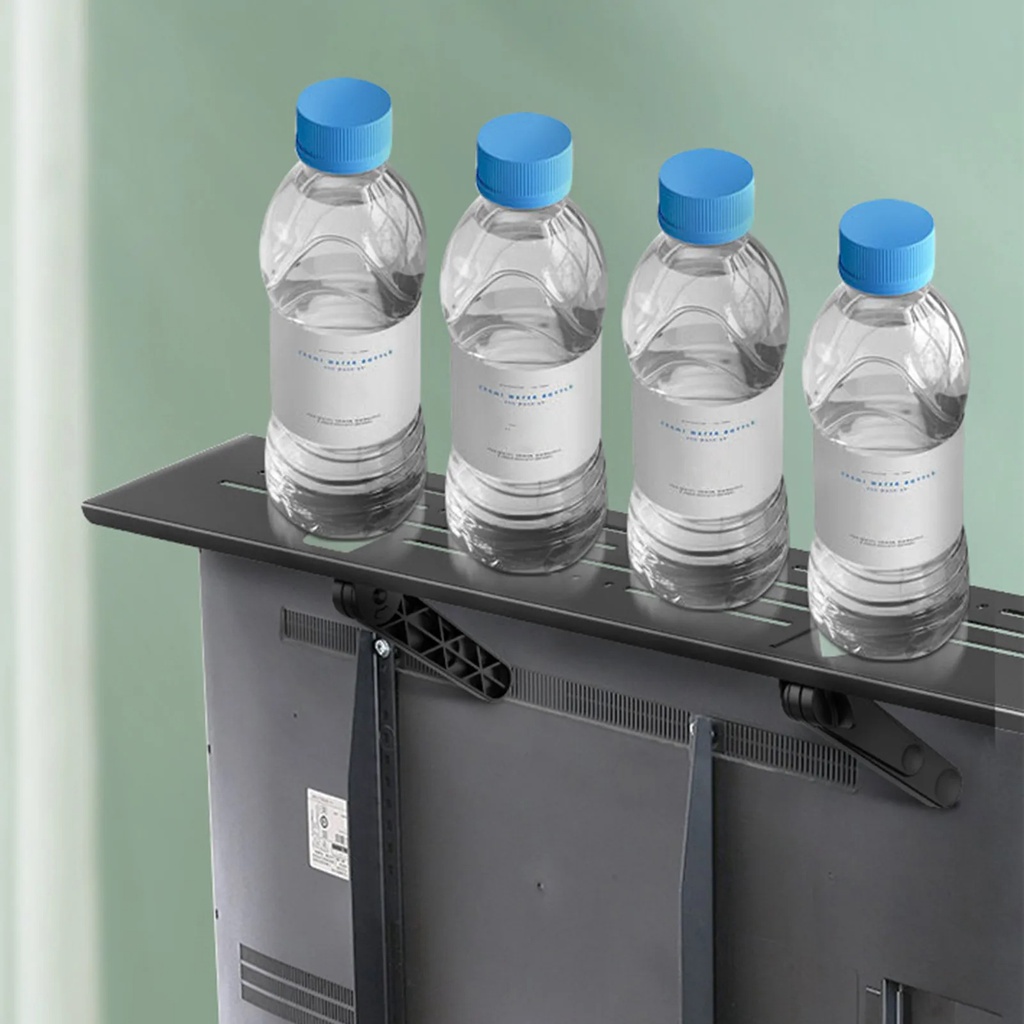 Rack TV Monitor Organizer Screen Top Storage Shelf Holder Home Storage ...